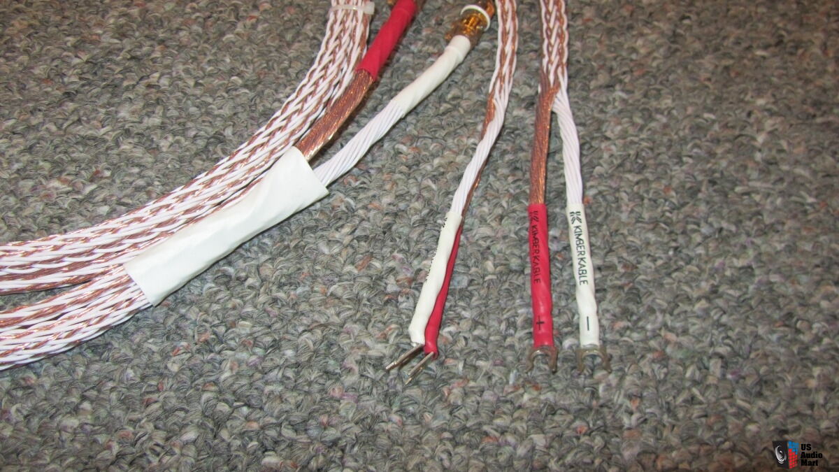 Kimber Kable 8' Pair 12TC Internal Bi-Wire for Vandersteen Speakers For ...