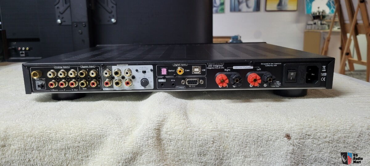 Parasound New Classic 200 Integrated Amplifier and DAC Photo #5293430 ...