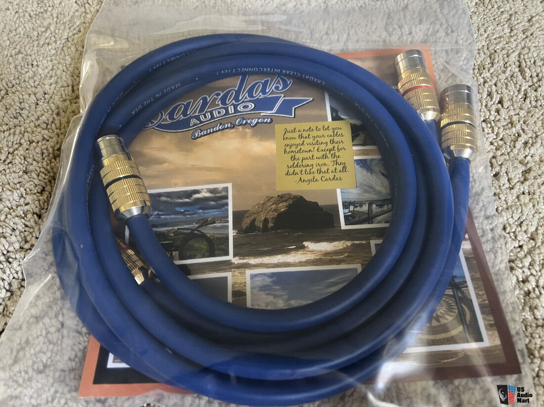Cardas Audio Clear Rev.1 1.5m XLR Interconnects - Brand New ...