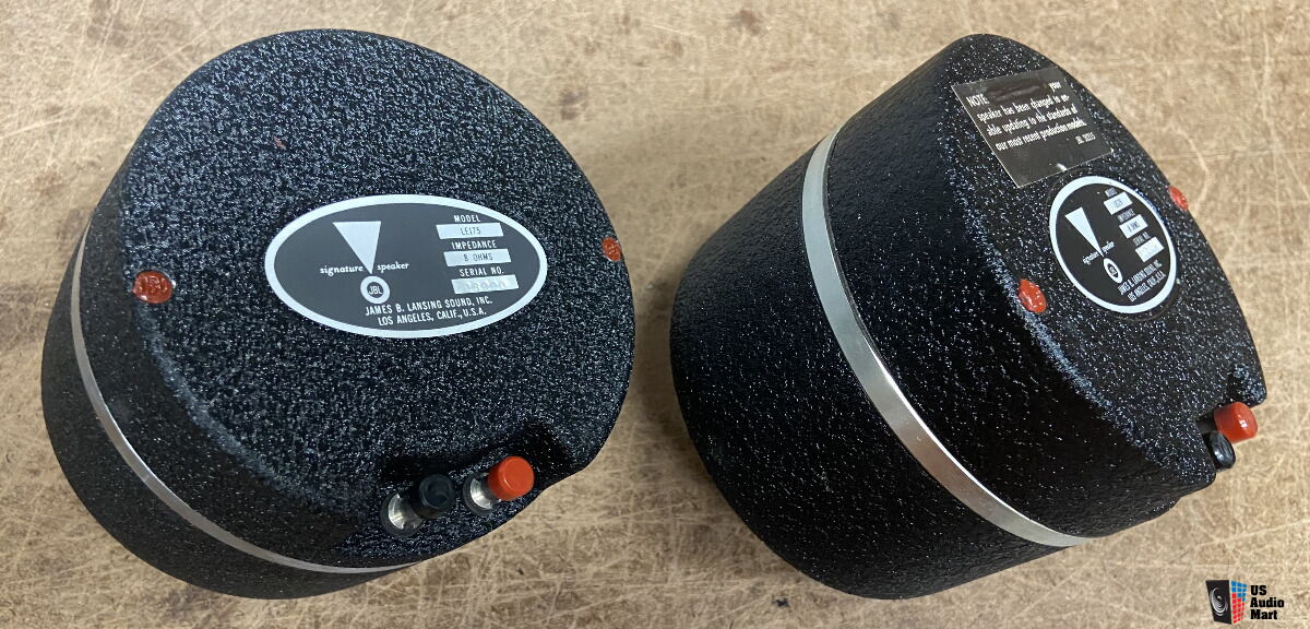 beautiful pair late 1970's JBL LE175 black drivers Photo #5294635 - US ...