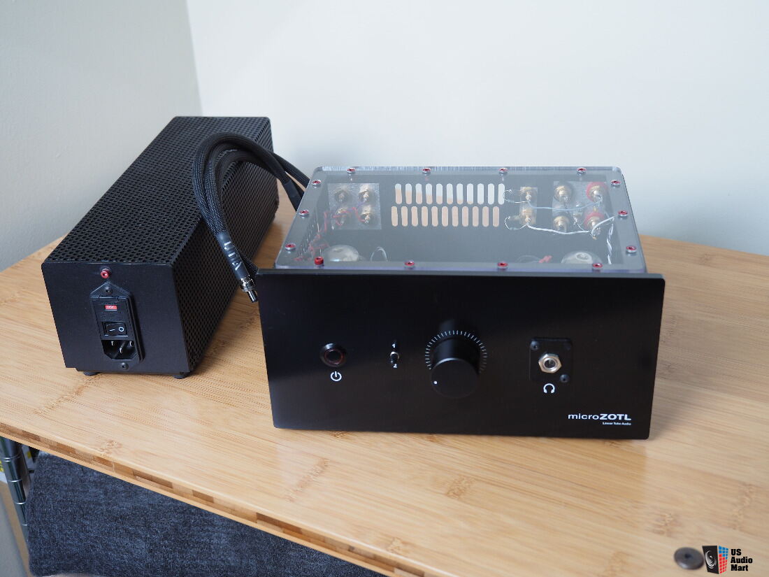Linear Tube Audio LTA MicroZOTL MZ2 Headphone Amp/Preamp w/LPS Linear ...