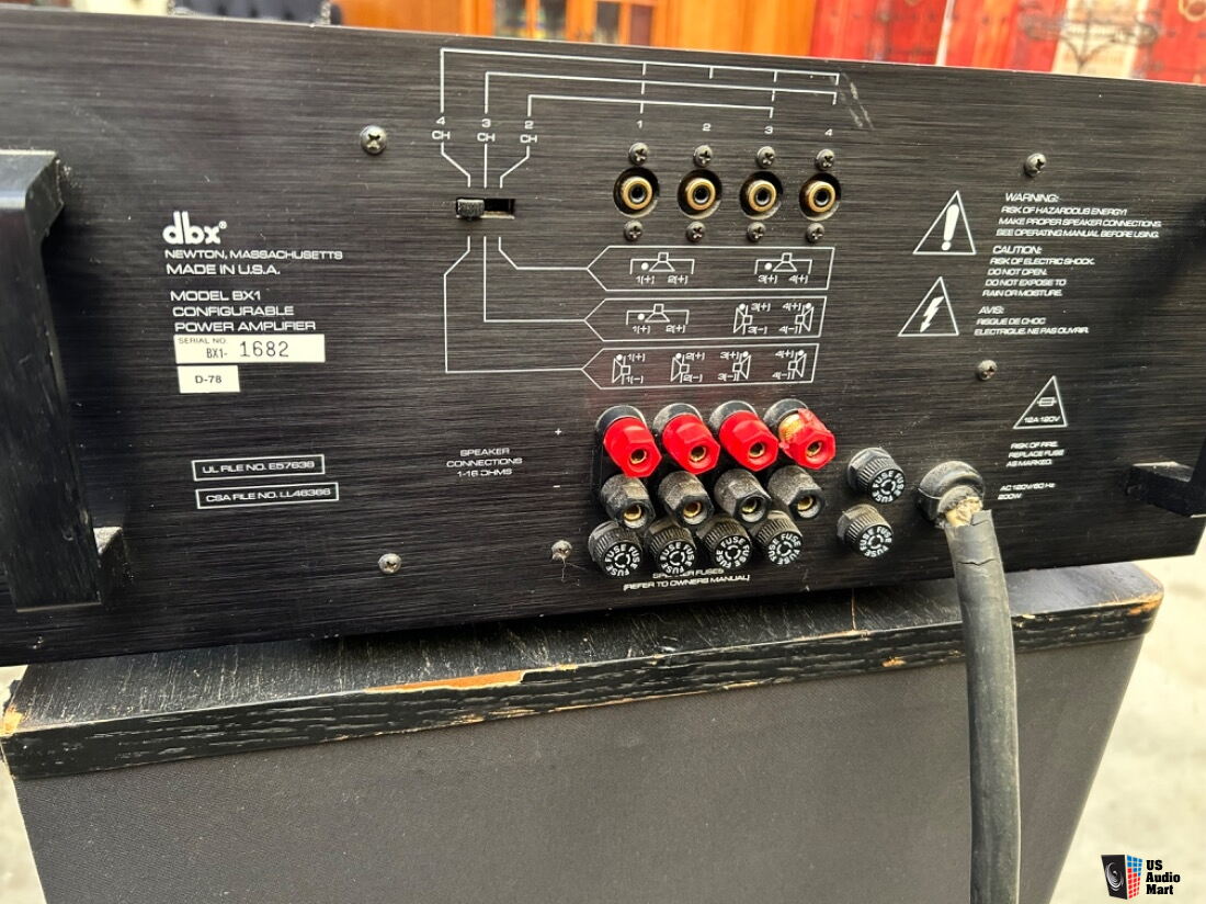 Dbx bx-1 cx-1 tx-1 and cx-3 Photo #5298093 - US Audio Mart