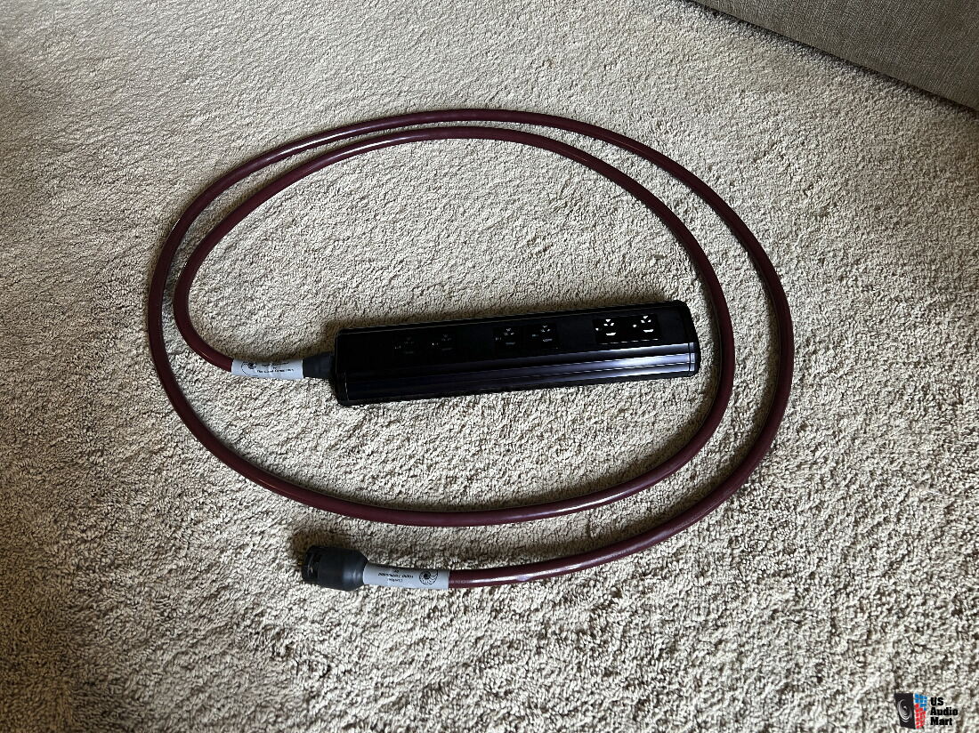 Cardas Golden Power Strip with 12ft Cardas Golden Power Cord atttached ...
