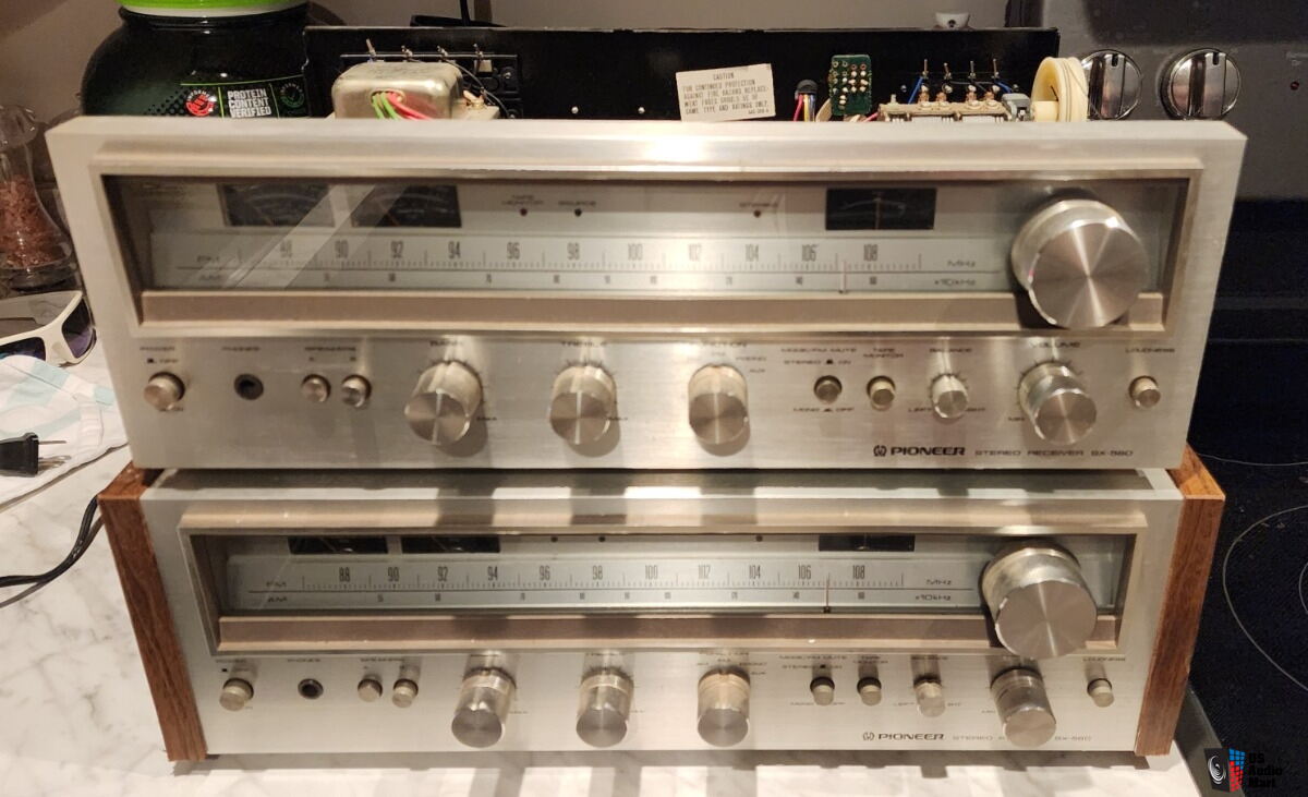 Pair (2) Pioneer SX580 receivers For Sale - US Audio Mart