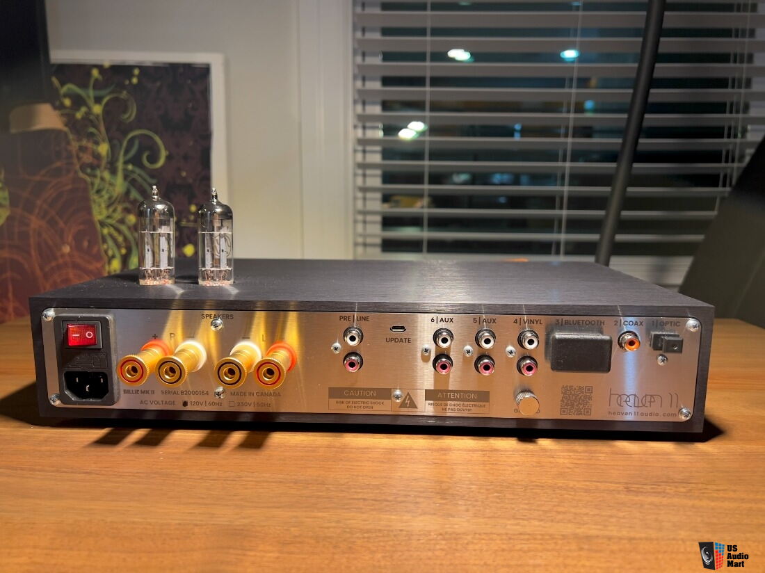 Heaven 11 Billie MKII Hybrid Integrated in Black, made in Canada Photo ...