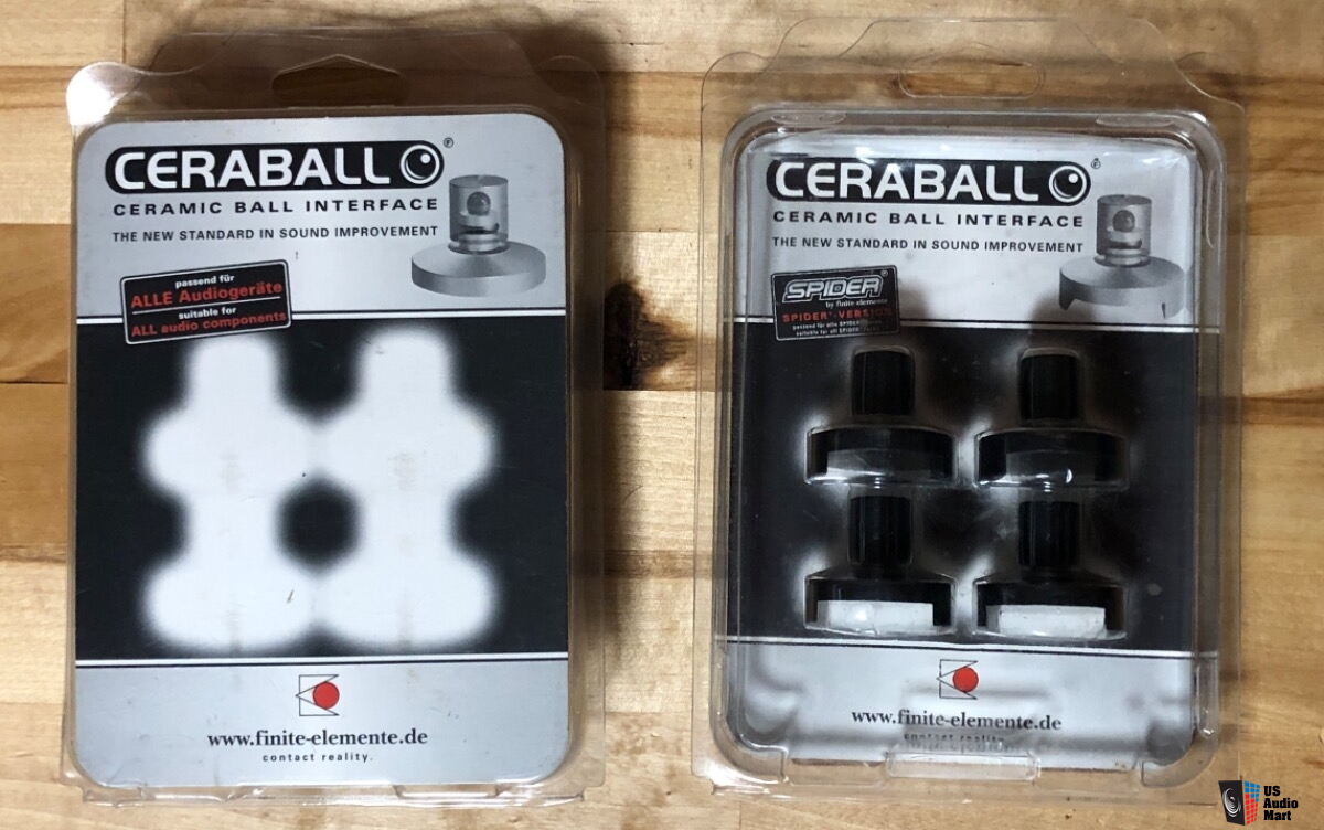 Finite-Elemente Ceraball Ceramic Ball Footers Photo #5299746 - US Audio ...