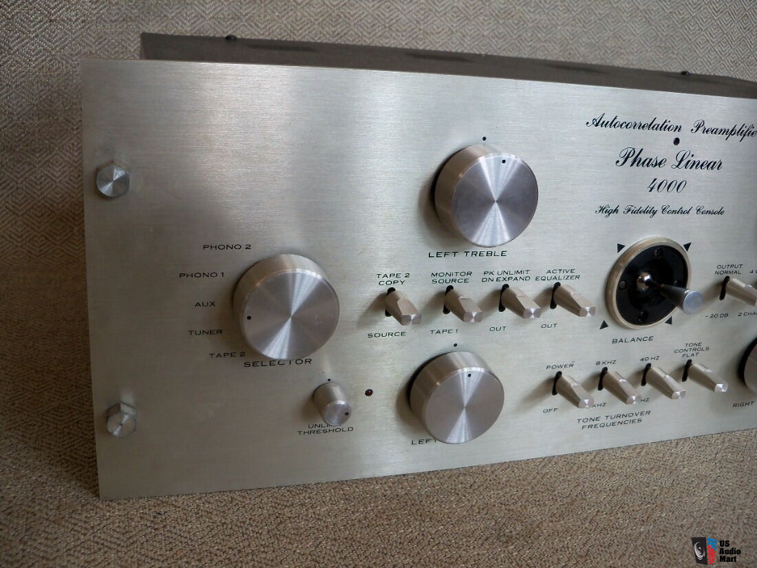 Restored Phase Linear 4000 Autocorrelation Preamplifier in Excellent ...