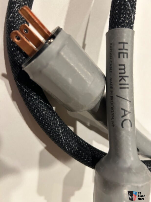 Kaplan HE mk II high current power cord Photo #5304380 - US Audio Mart