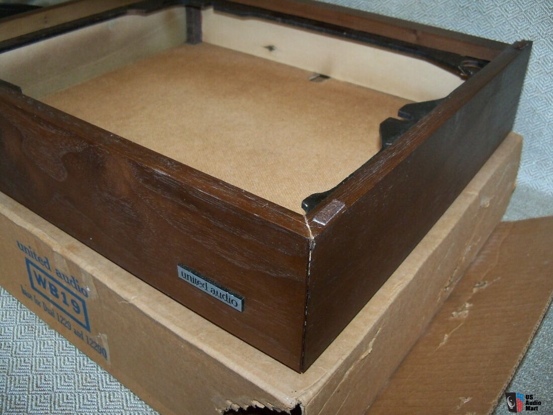 RESTORED Dual 1229Q Turntable Dust Cover Wood Plinth Empire Cartridge NICE!