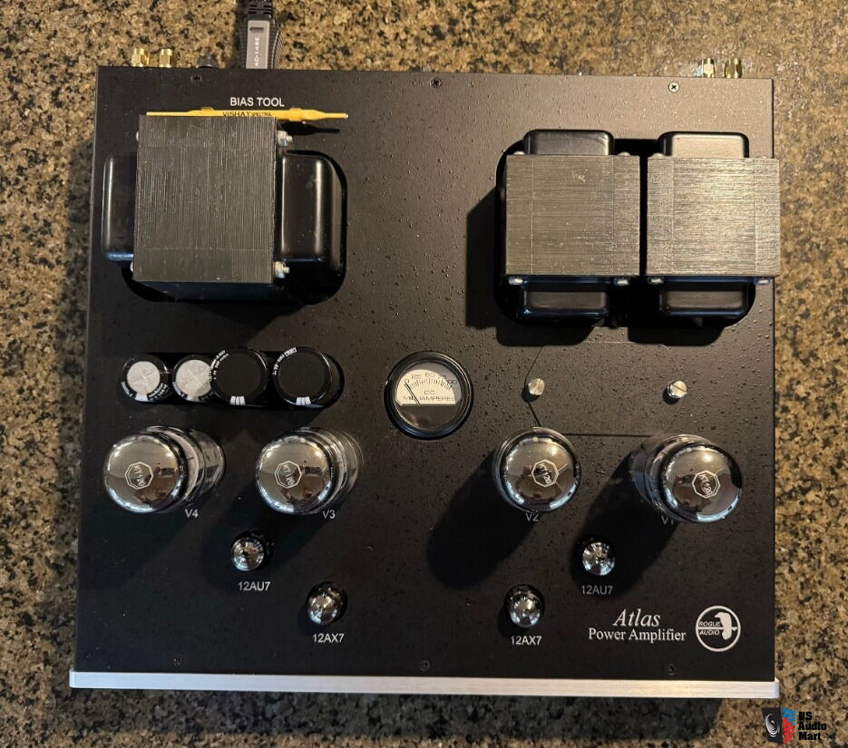 Rogue Atlas Magnum III in Silver. 100 WPC Tube Power Amplifier. New ...