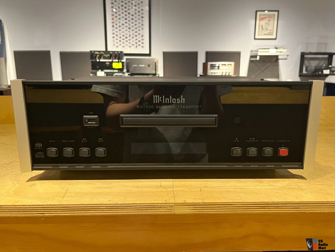 McIntosh MCT500 SACD/CD Transport w/ Box, Manual & Remote - Excellent ...