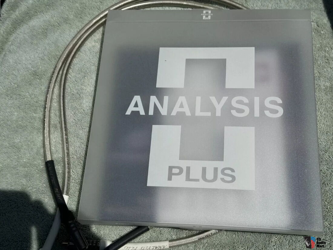 Analysis Plus silver oval RCA Interconnects 1m pair Photo #5306305 - US ...