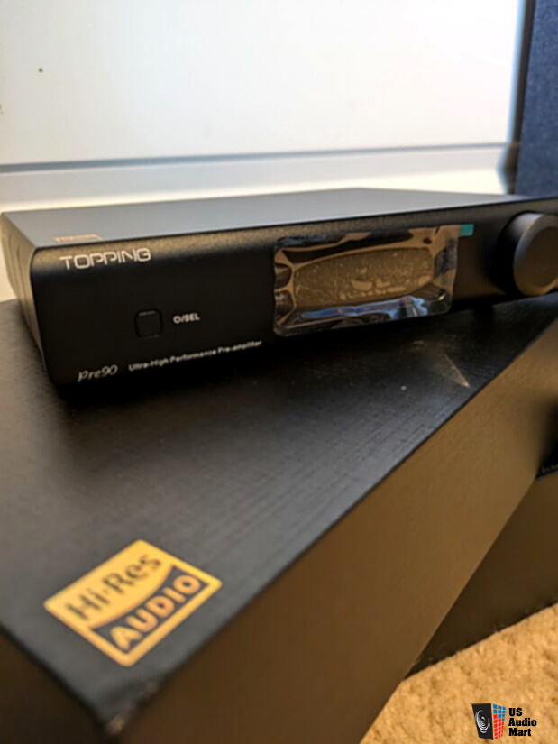 Topping Pre90 Pre Amp - Black - Original owner - light use - Free Ship ...
