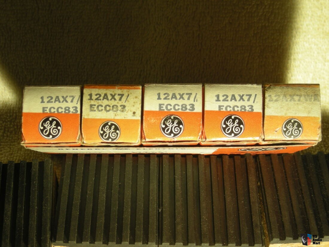 5) GE 12AX7 Tubes - Tested - Original Boxes and Sleeve Photo #5309868 ...