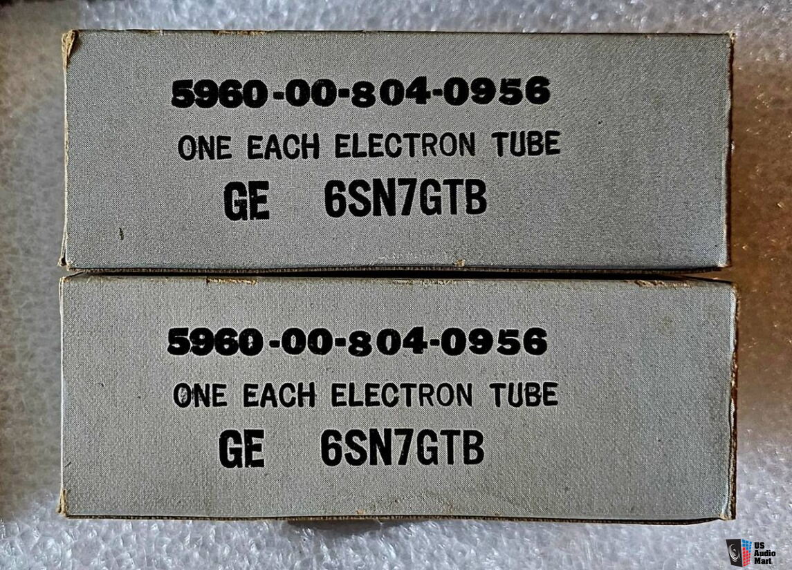 6SN7 Tubes New Old Stock Photo #5310131 - US Audio Mart