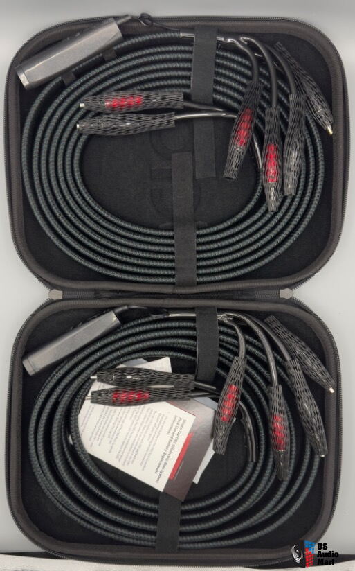 AudioQuest Rocket 88 15 FT Single Bi-Wire SBW speaker wire pair For ...