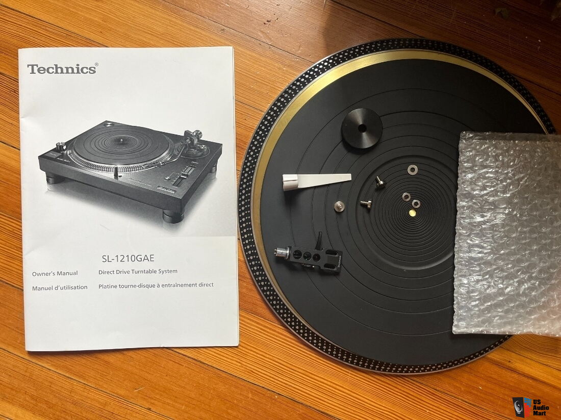 Technics SL-1210GAE 1200G Black Turntable 55th Anniversary 877 Limited ...