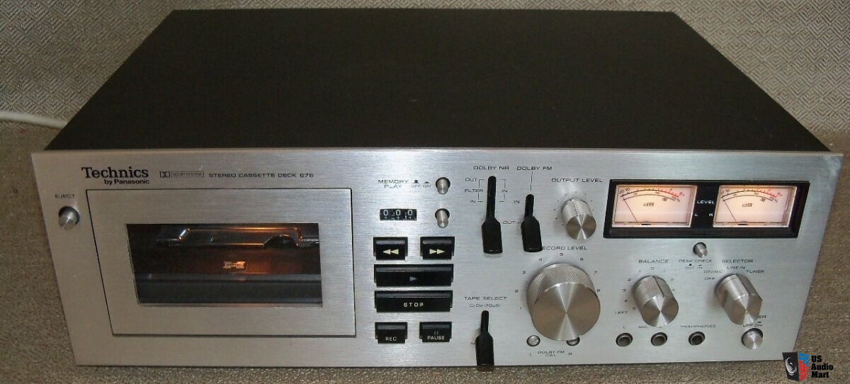 Technics RS-676US Cassette Deck Serviced Nice! For Sale - Canuck Audio Mart