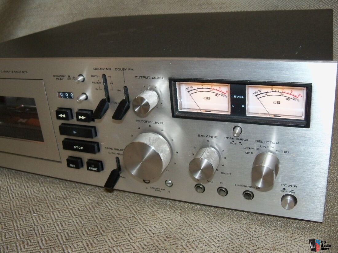 Technics RS-676US Cassette Deck Serviced Nice! Photo #5313159 - US ...