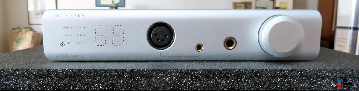 Topping A90 D Headphone Amp Silver Photo #5313425 - US Audio Mart
