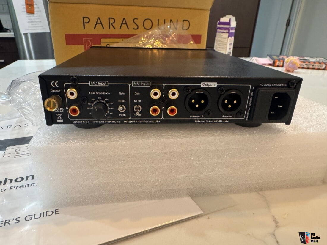 Parasound XRM Phono - MM / MC phono preamp Photo #5313717 - UK Audio Mart