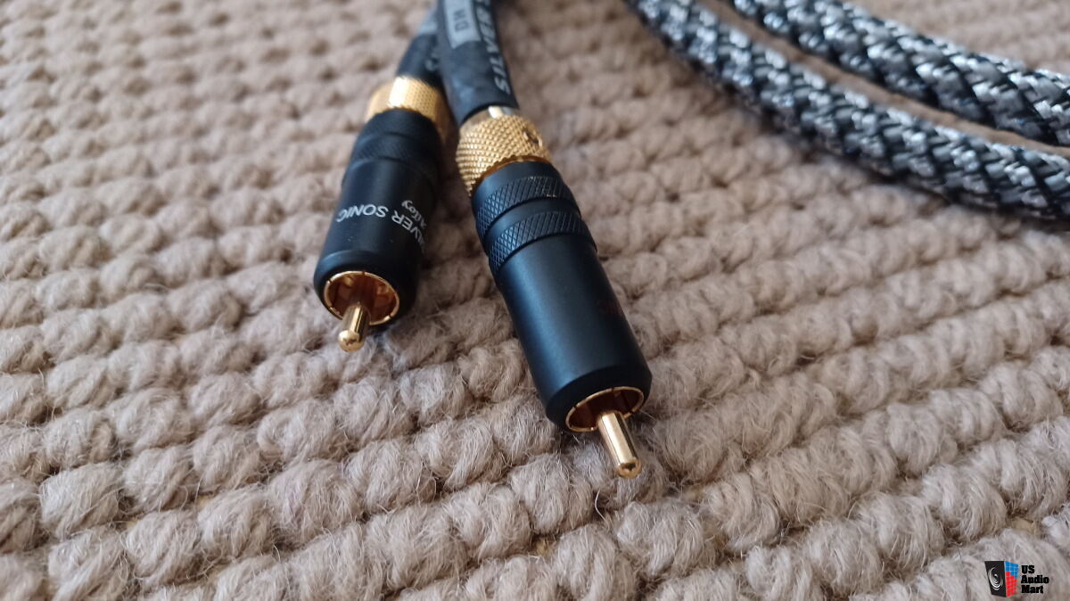 DH Labs Silver Sonic Air Matrix Cryo 1.0 Meter Interconnect RCA Photo ...