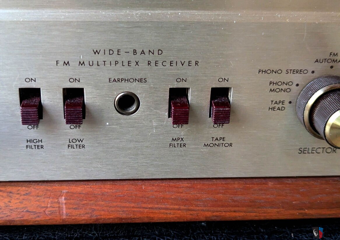 Vintage Fisher 500C Stereophonic Receiver (1963-65) Original Wood Case ...