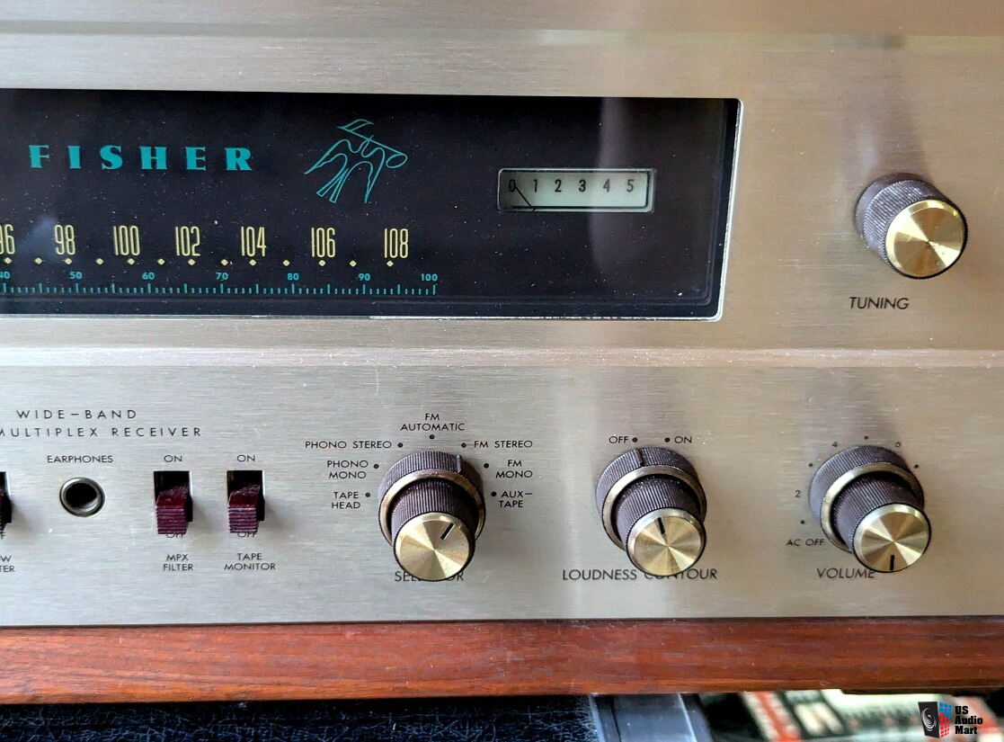 Vintage Fisher 500C Stereophonic Receiver (1963-65) Original Wood Case ...