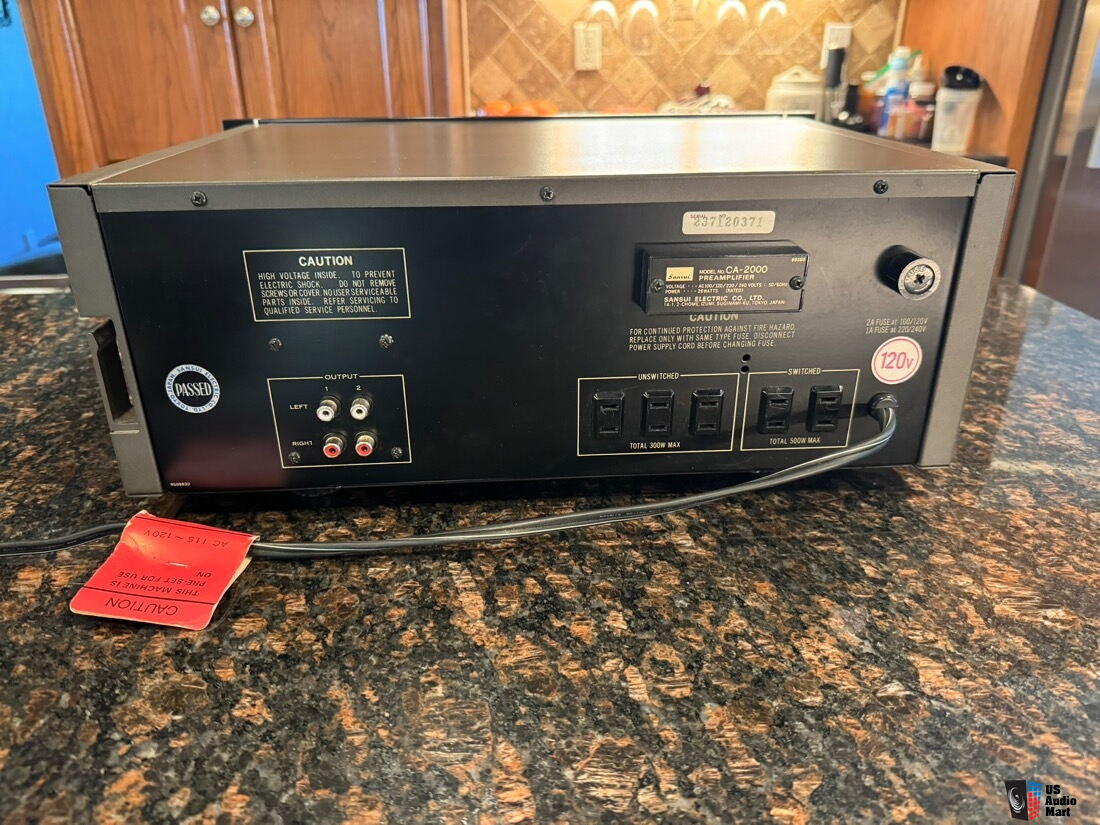 Sansui CA-2000 & BA-2000 (Serviced & Factory Boxes) Photo #5314348 ...