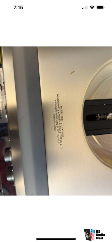 Zanden 2000 cd player perfect condition Photo #5315327 - US Audio Mart
