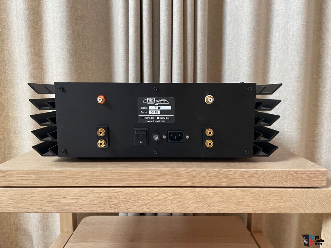 First Watt F8 power amplifier Photo #5315934 - US Audio Mart