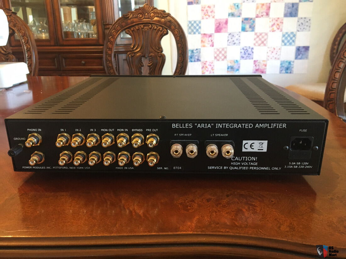 Belles Aria Stereo Integrated Amplifier Photo #5317283 - US Audio Mart