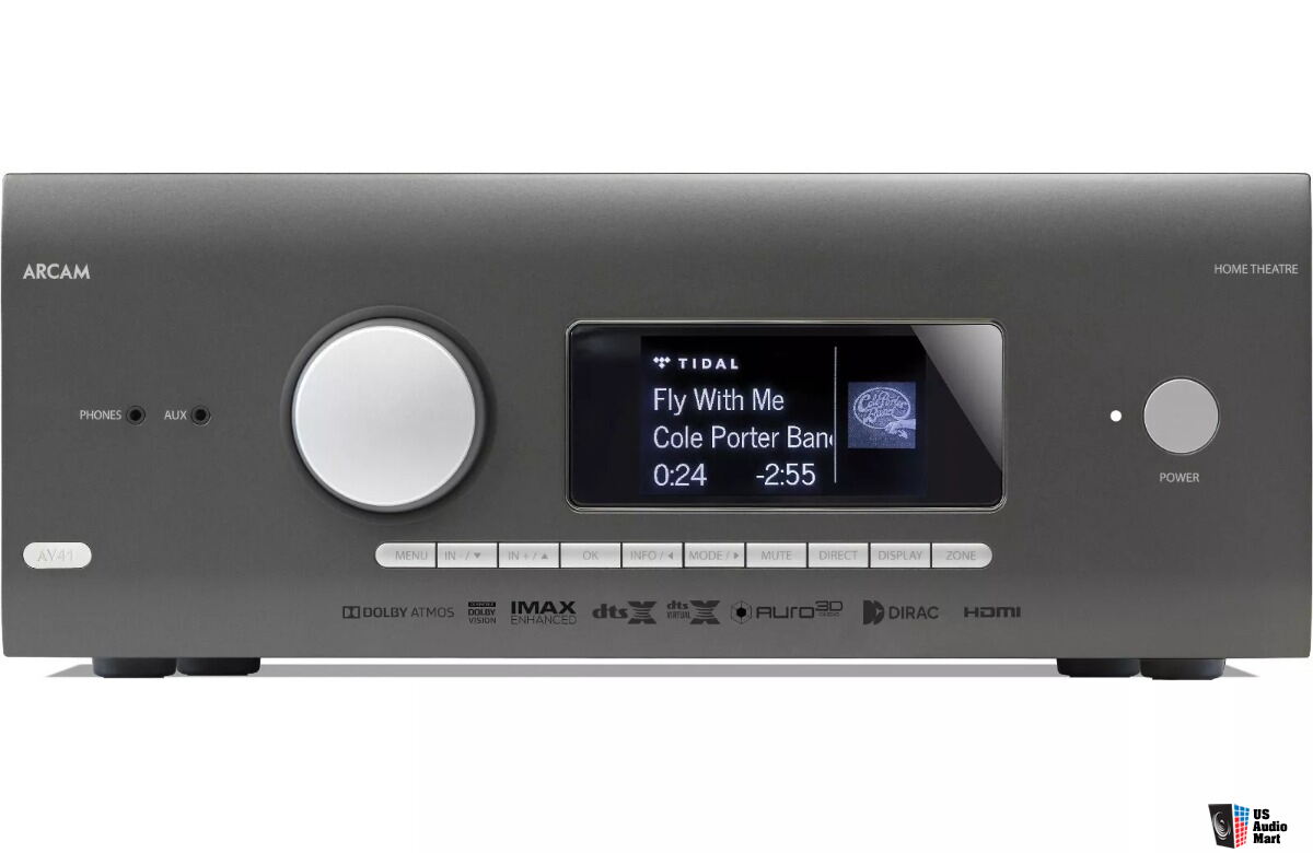 Arcam AV41 Home theater preamp processor with 16-channel processing ...