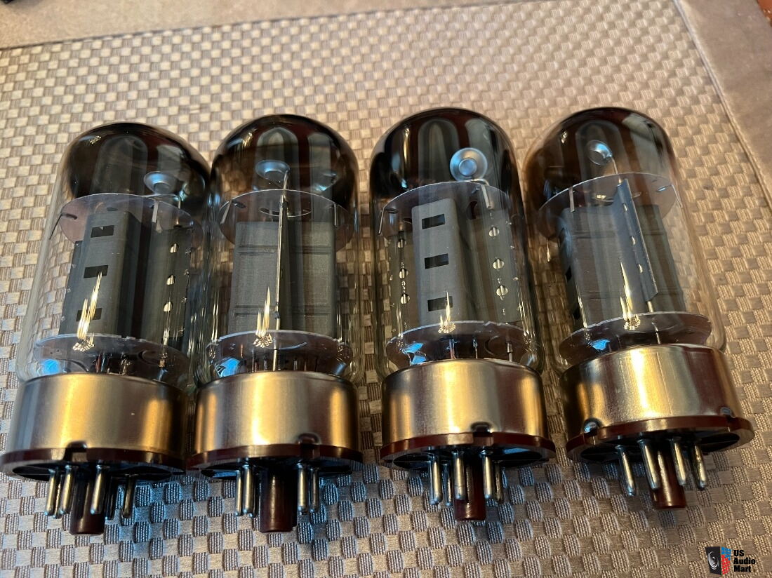 Genuine SED Winged C 6550 Tubes - 2 Quads Available - SV6550C in ...