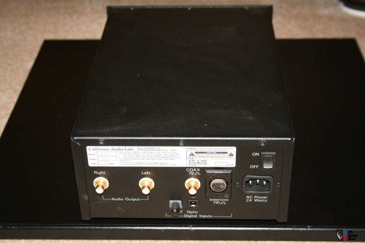 California Audio Labs Alpha Tube DAC Photo #5319534 - US Audio Mart