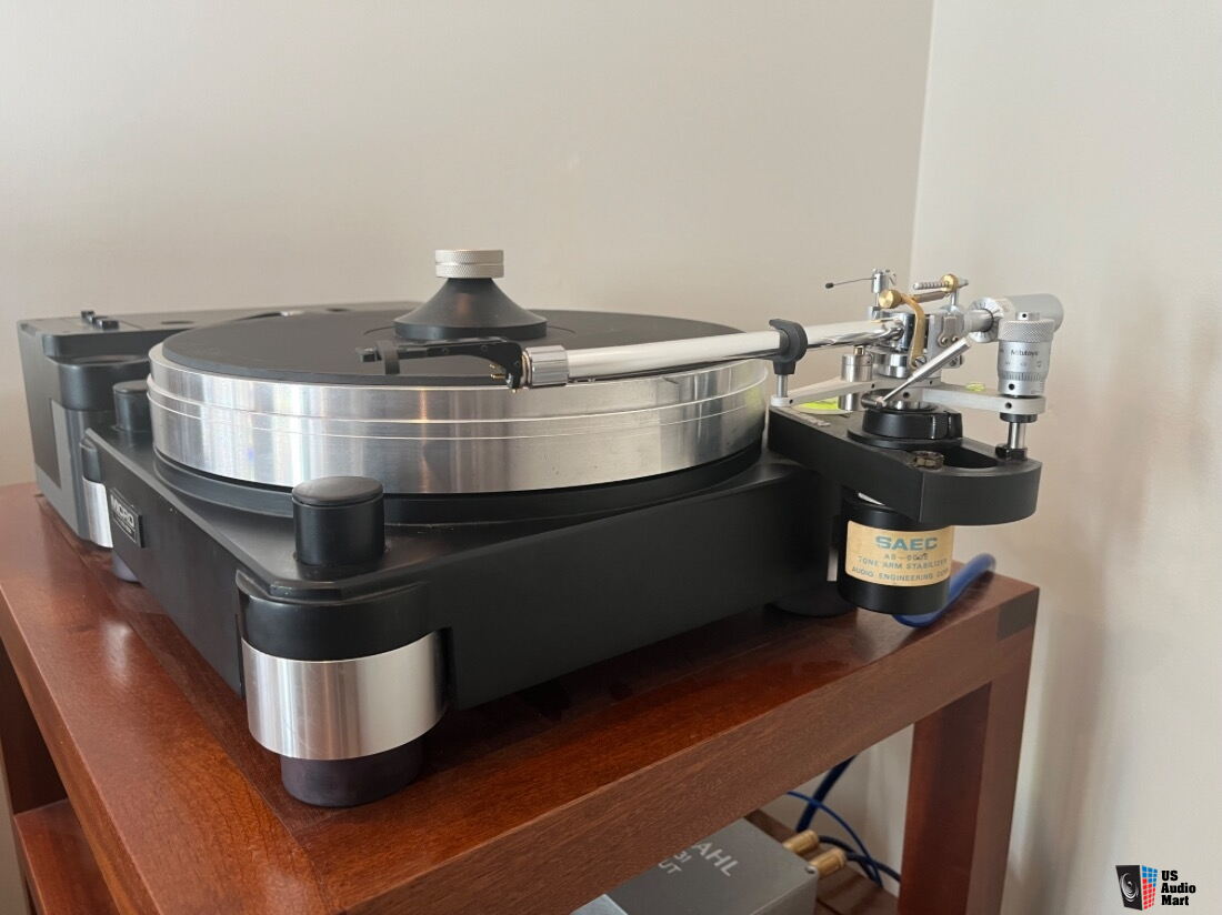 Micro Seiki RX-1500 and RY-1500D Turntable extremely rare 120v unit ...