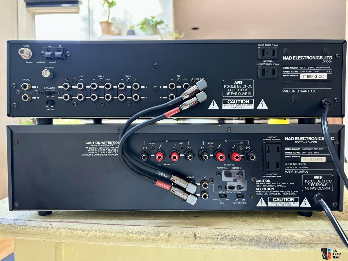 NAD Monitor Series 1600 & 2400 Photo #5320361 - US Audio Mart