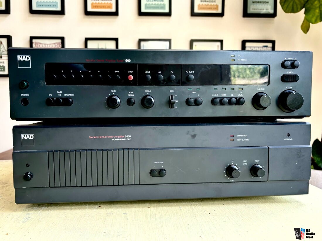 NAD Monitor Series 1600 & 2400 Photo #5320362 - US Audio Mart