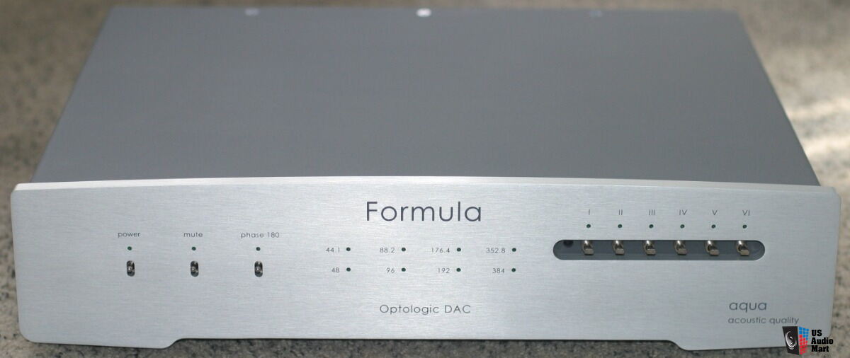 Aqua Formula xHD version 2 DAC, silver finish, like new condition Photo ...