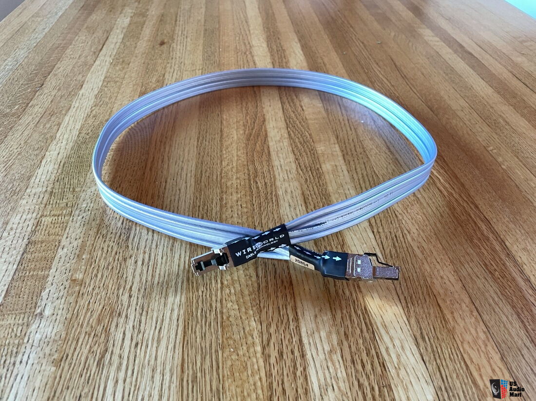 PRICE REDUCED Wireworld Platinum Starlight 8 Twinax Ethernet Cable - 1m ...