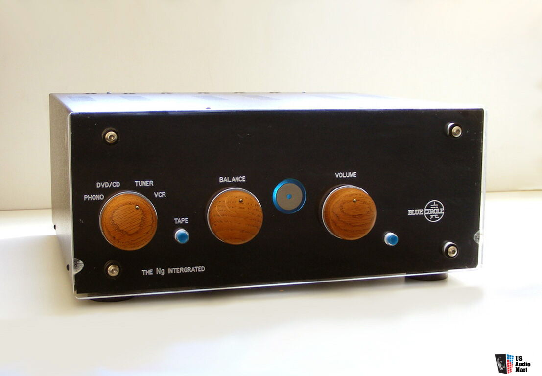 BLUE CIRCLE Audio Integrated Amplifier Gilbert Yeung Design RARE! ~ 1 ...