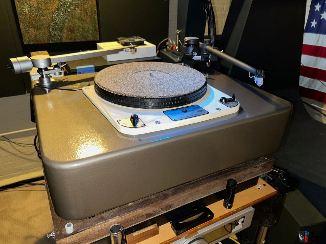 Garrard 301, beautiful plinth, upgraded stainless platter and bearing ...