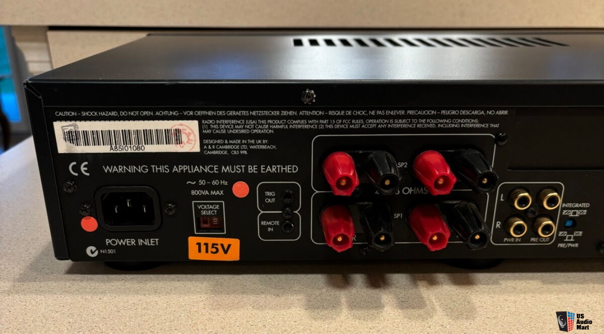 Arcam A85 Integrated Amplifier Photo #5325593 - US Audio Mart