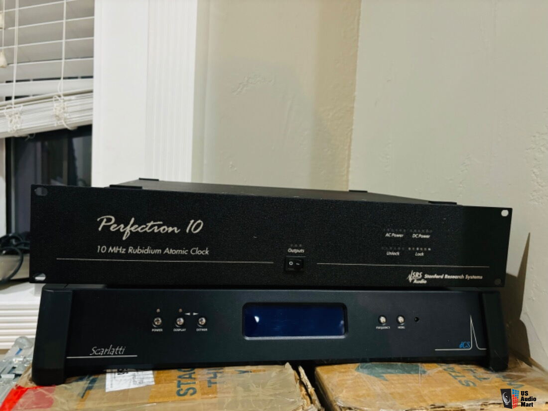 Stanford Research SRS Perf10 Rubidium Clock - 2022 - Studio/Deluxe Version