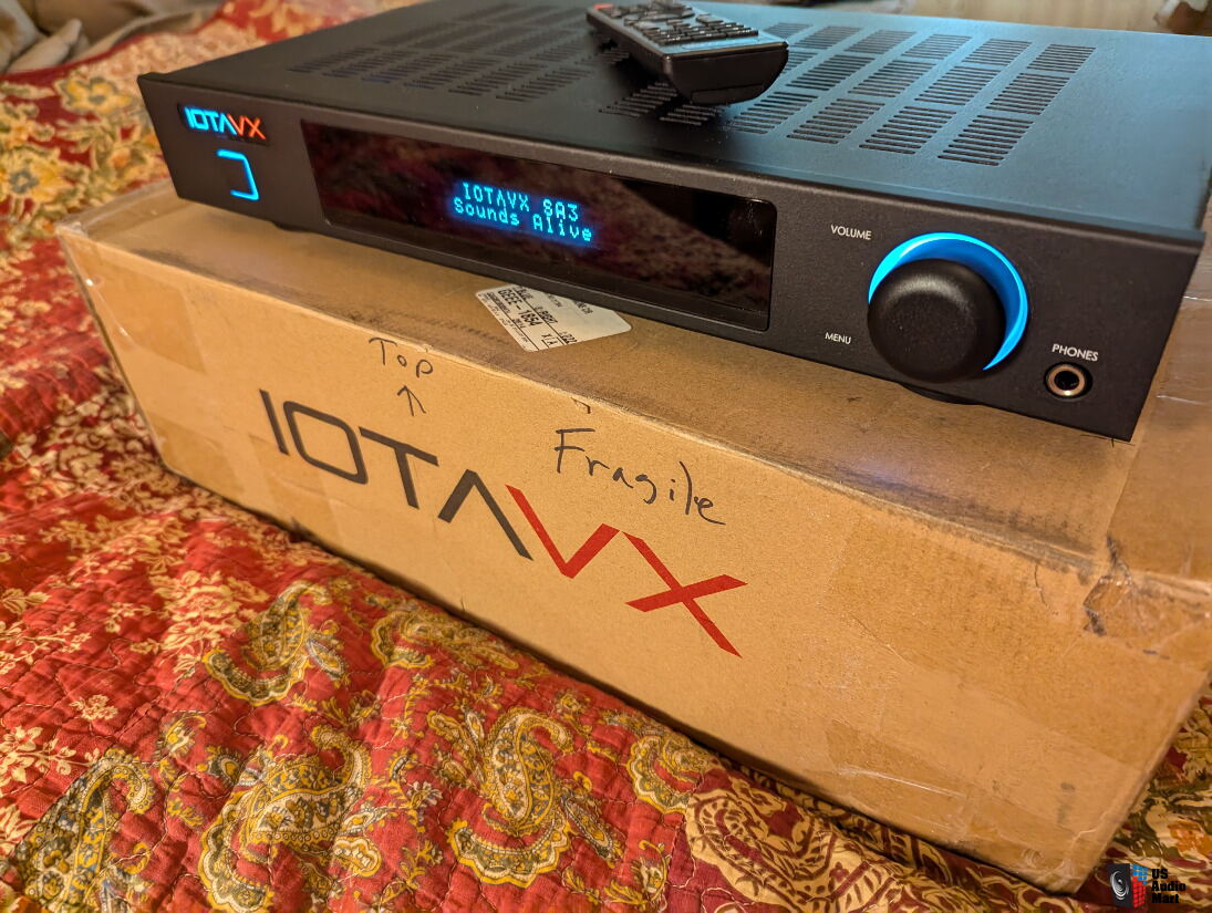 IotaVX SA3 Integrated Amplifier 45 wpc w/DAC For Sale - US Audio Mart