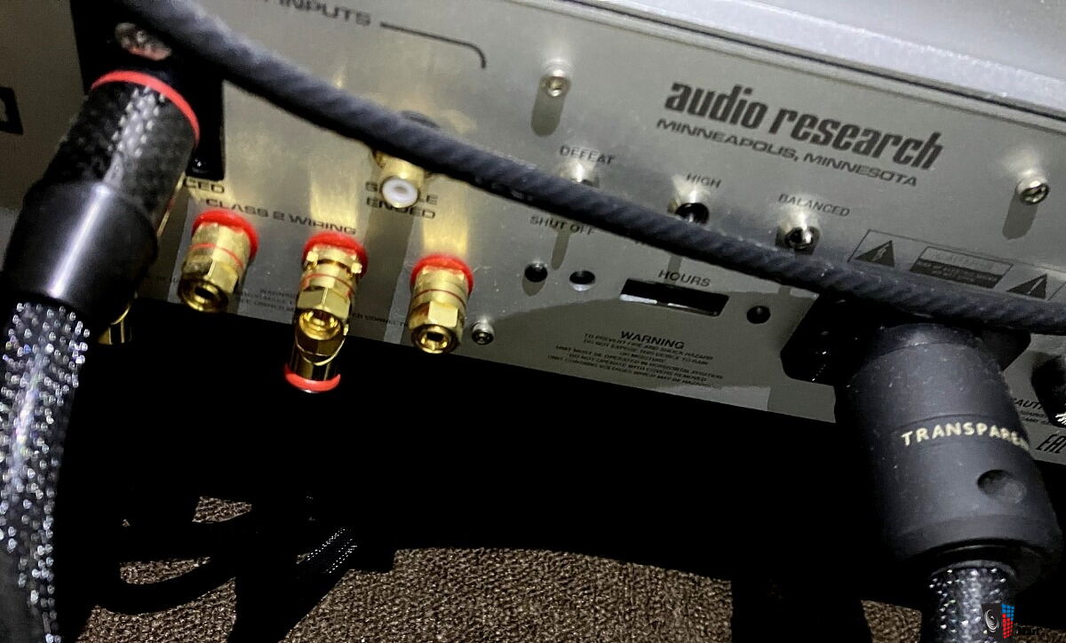 Audio Research REF160S stereo tube power amplifier with NEW tubes ...