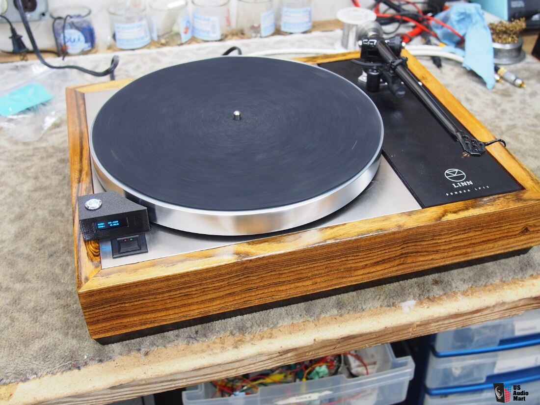 Upgrtaded LINN LP-12 with Custom Plinth and Zeus Speed Controller Photo ...