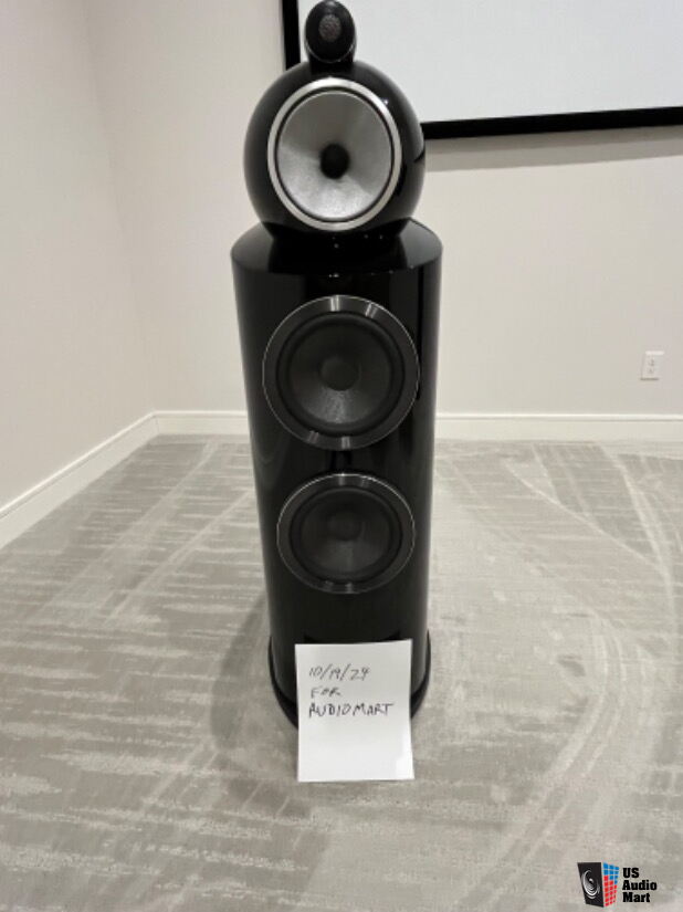 Bowers & Wilkins B&W 802D3's Black Photo #5329132 - US Audio Mart