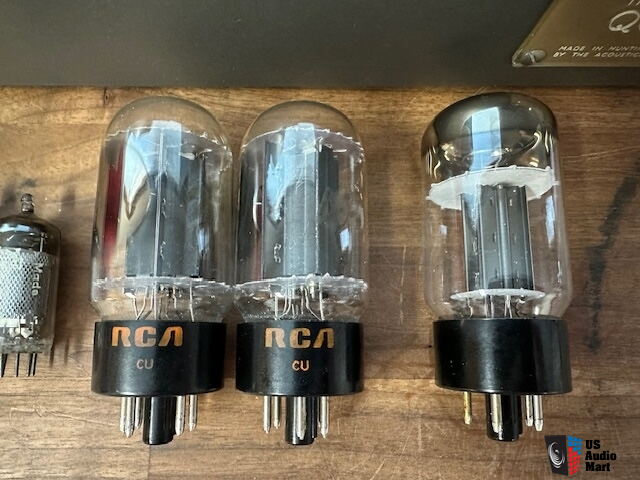 Quad II original 50's pair, just finished expert refurbishment ...