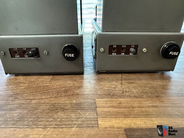 Quad II original 50's pair, just back from expert refurbishment ...